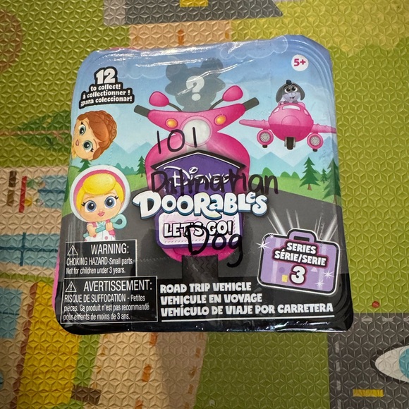 Disney | Toys | Disney Doorables Lets Go Road Trip Vehicle Pink And ...